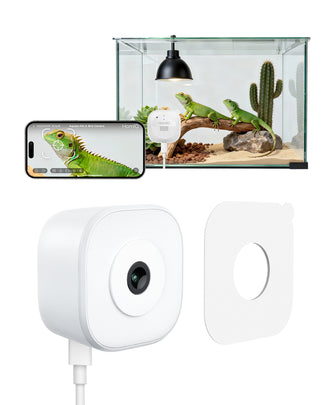 3MP 2K Window Camera, 2.4GHz & 5GHz WiFi Indoor Cameras for Fish Bird ...